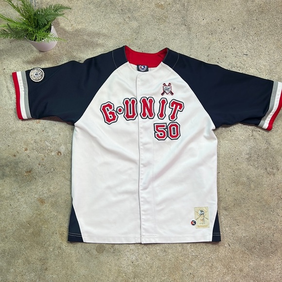 G-Unit | Shirts | Vintage Rare G Unit Heavy Weight Raw Materials ...
